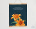 Bible Verse Art Print, Psalm 91:2 – Thy Word In My Heart